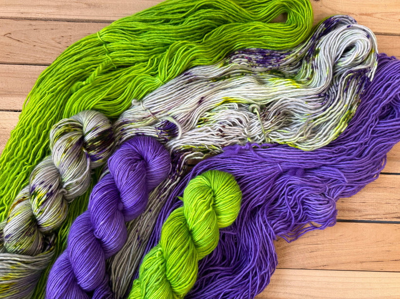 Monster Mash - Palette Trio – Mountaintop Yarn